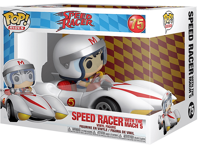 FUNKO Speed Racer | Speed Racer wirh the Mach 5 75 Pop! Sammelfigur ...