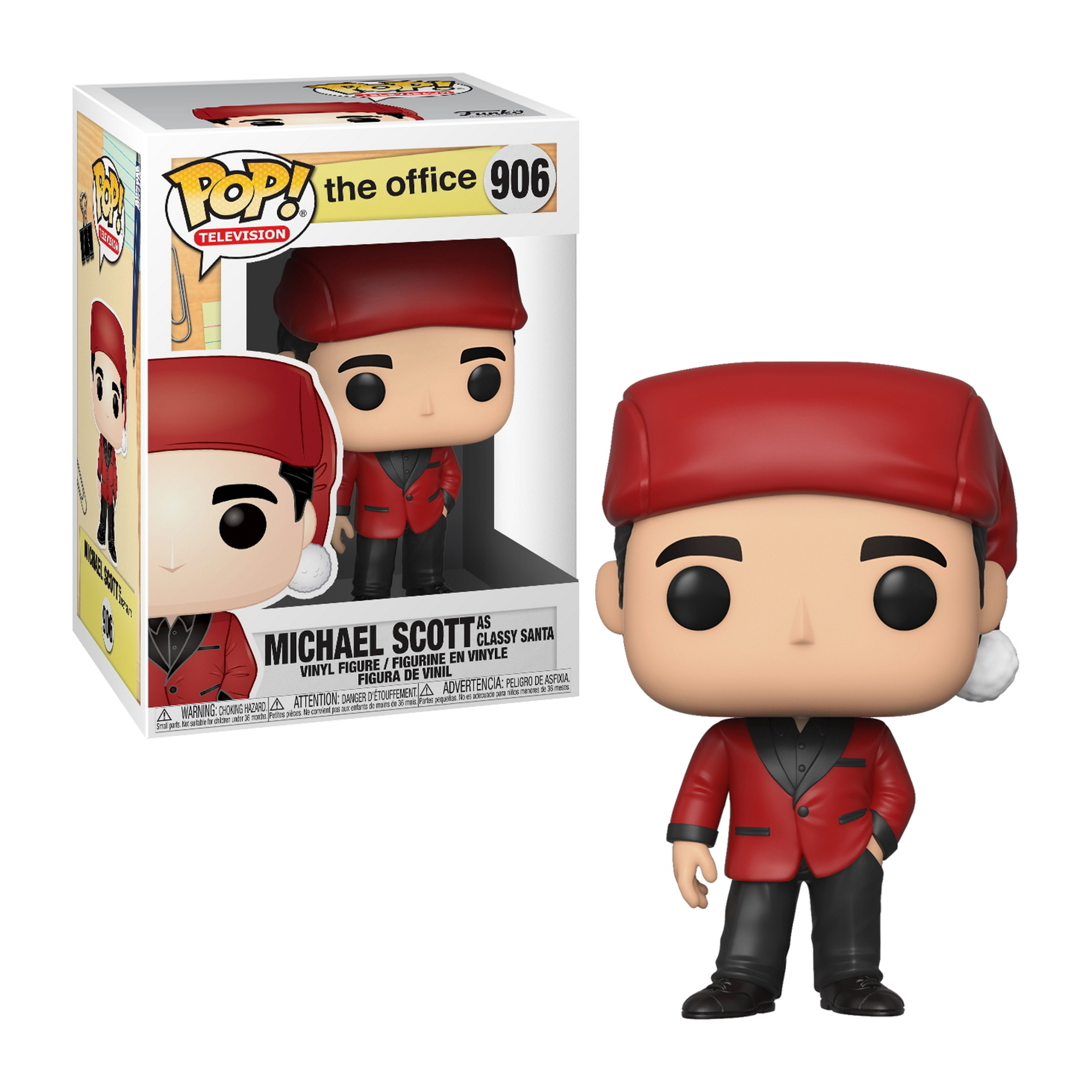 FUNKO The Office Michael Scott as Classy Santa 906 Pop! Sammelfigur ...