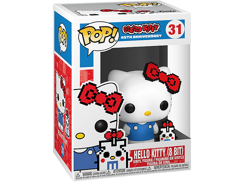 FUNKO 45th Anniversary | Hello Kitty (8Bit) 31 Pop! Sammelfigur | SATURN