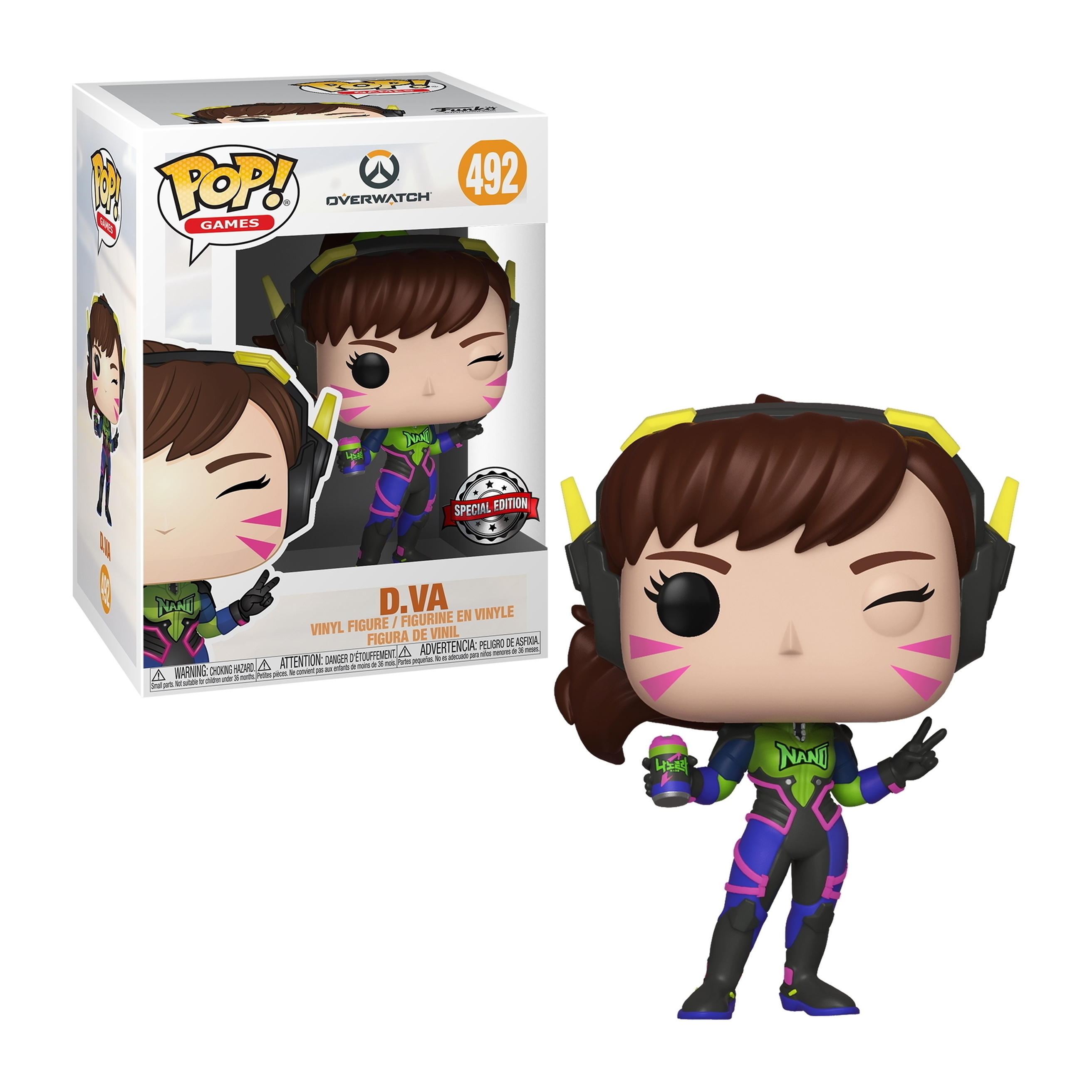 FUNKO Overwatch | D.Va Special Edition 492 Pop! Sammelfigur | SATURN