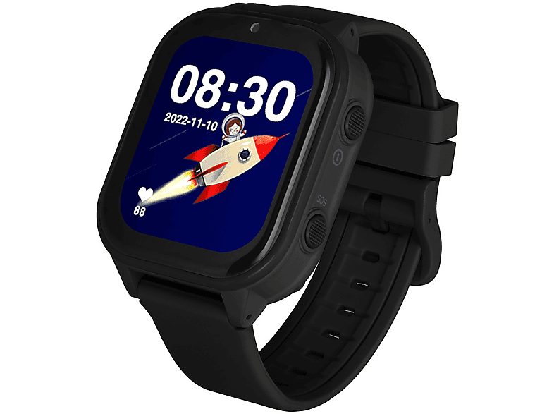 GARETT ELECTRONICS Kids Sun Ultra 4G Smartwatch Silikon, Schwarz | SATURN