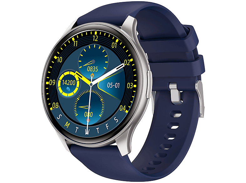 TREVI 0TF23506 Smartwatch Plastic, Blau | MediaMarkt