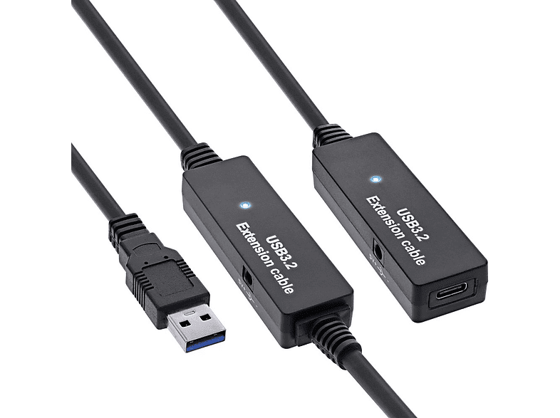 Cable USB | INLINE 35656B, USB 3.0, USB-A, USB-C, Negro | MediaMarkt
