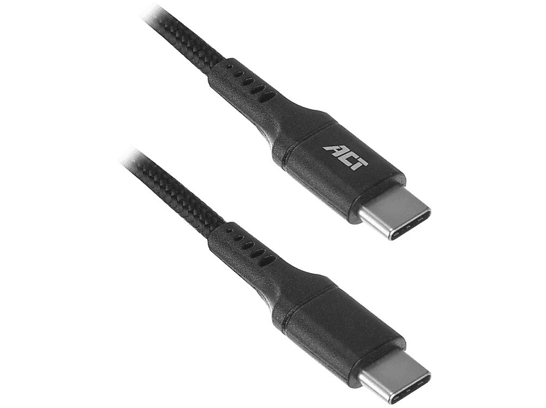 Cable USB | ACT Cable USB 2.0 de carga/datos C macho - C macho 60 W - 1 ...