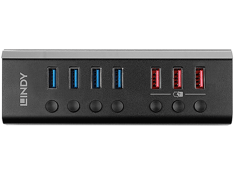 HUB USB LINDY 43371 interface hub | MediaWorld.it