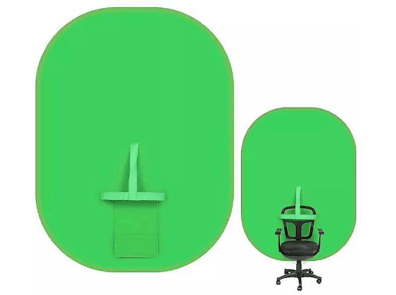 WI STREAM Gamingchair-Greenscreen X30, Stativ, schwarz | MediaMarkt