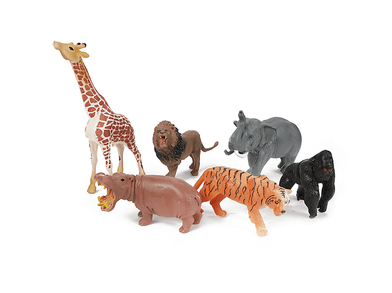 TOI-TOYS Animal World | 5 Wilde Tiere Spielfiguren mehrfarbig | MediaMarkt