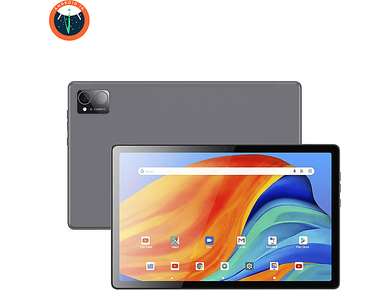 DAM DMAV0486C00G128, 128 GB, Negro, 10,95 ", 6 GB RAM, 12 nm, Tablet ...