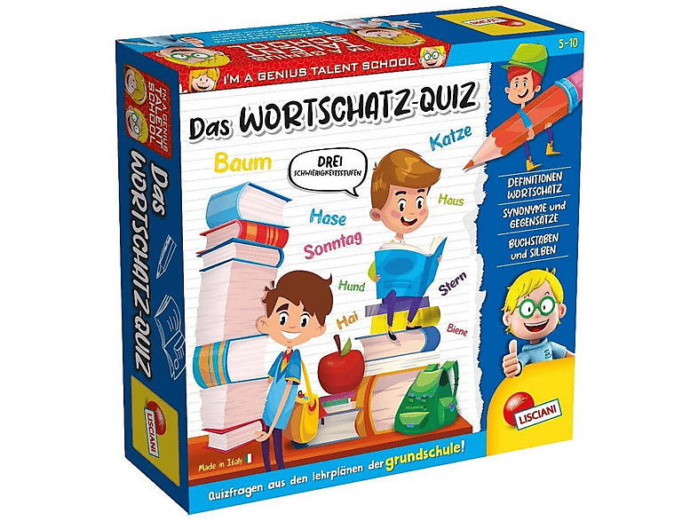 LISCIANI GIOCHI Das Wortzschatz-Quiz Lernspielzeug | MediaMarkt