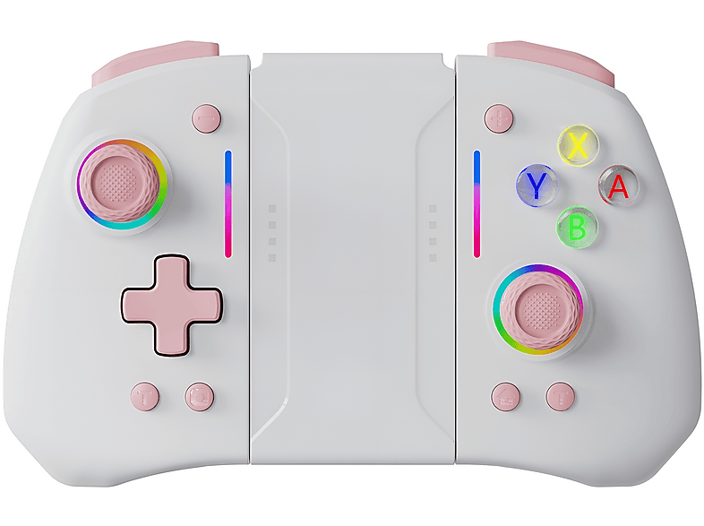 HIYORI RGB Game Controller Bluetooth Ergonomisch Controller Rosa ...