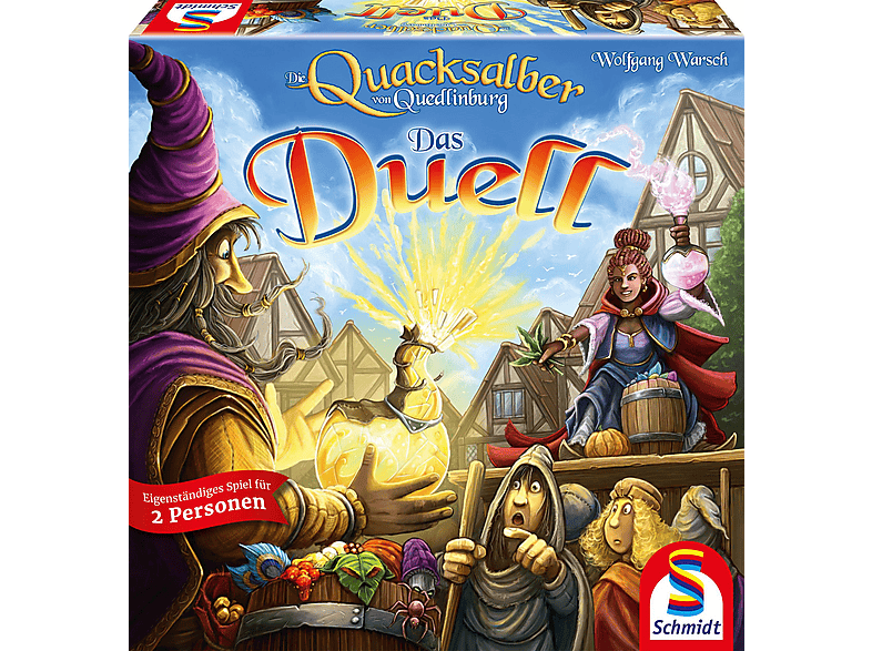 KIDDINX DIE QUACKSALBER VON QUEDLINBURG DAS DUELL Familienspiel ...