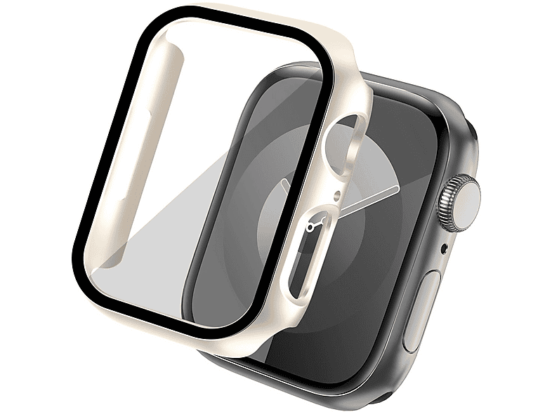 IMOSHION Full Cover Hardcase voor de Apple Watch 7 / 8 / 9 | 41 mm ...