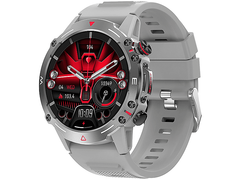 TREVI 0TF51010 Smartwatch Plastic, Grau | MediaMarkt