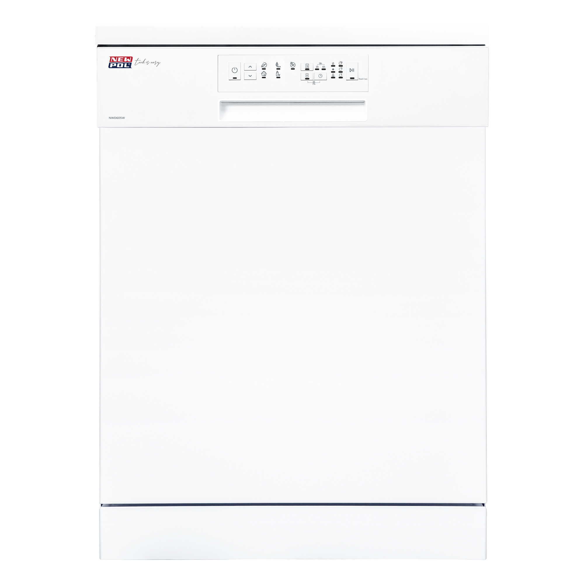 NEW-POL NWD605W LAVASTOVIGLIE, 598 mm, Classe E | MediaWorld.it