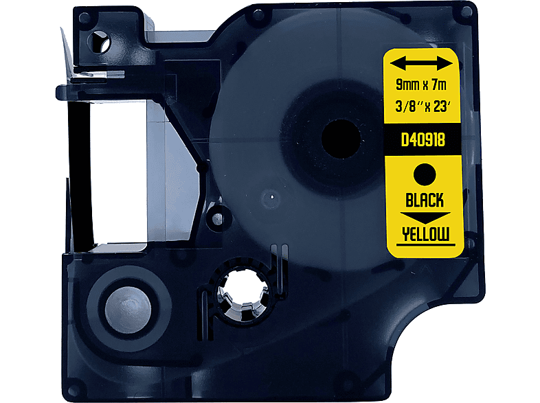 DULA Dymo D1 40918 | S0720730 - 9mm x 7m Labeltape | MediaMarkt