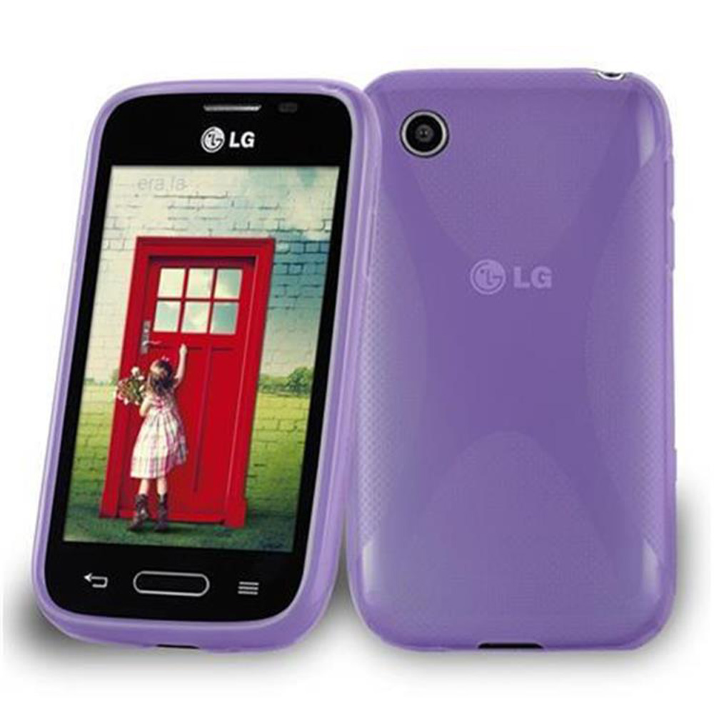 Funda | CADORABO Funda protectora TPU X-Line, Compatible con LG L40 ...