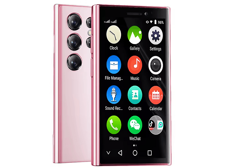 KLACK XS24_ROSA, Rosa, Móvil Android, 16 GB, 3 ", MTK6580, 900 mAh ...