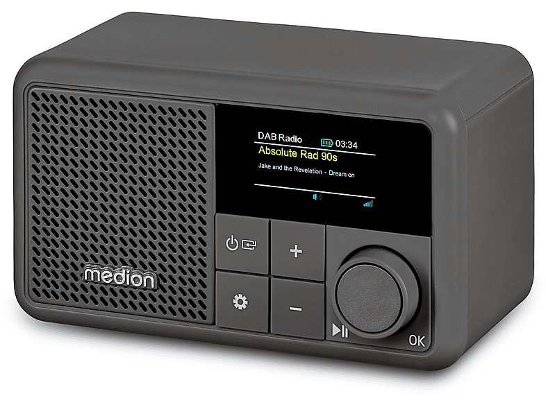 MEDION MD 44822 Radio grijs | MediaMarkt