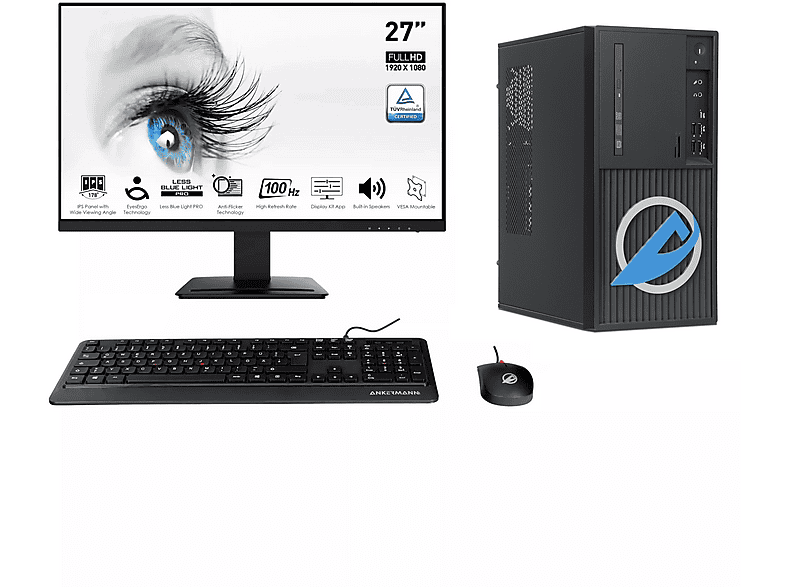PC Sobremesa | ANKERMANN-PC Office Bundle PC Oficina, Intel Core i5 ...