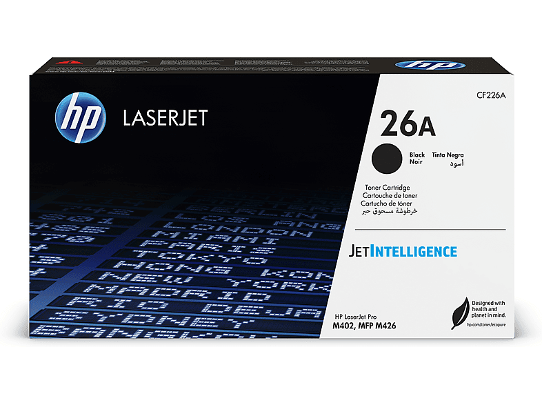 Tóner | HP LaserJet 26A negro | MediaMarkt