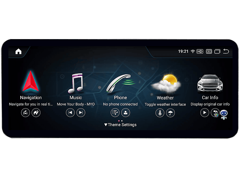 TAFFIO Für Mercedes Benz W212 NTG 5.x 12" Touch Android Autoradio 1 DIN ...