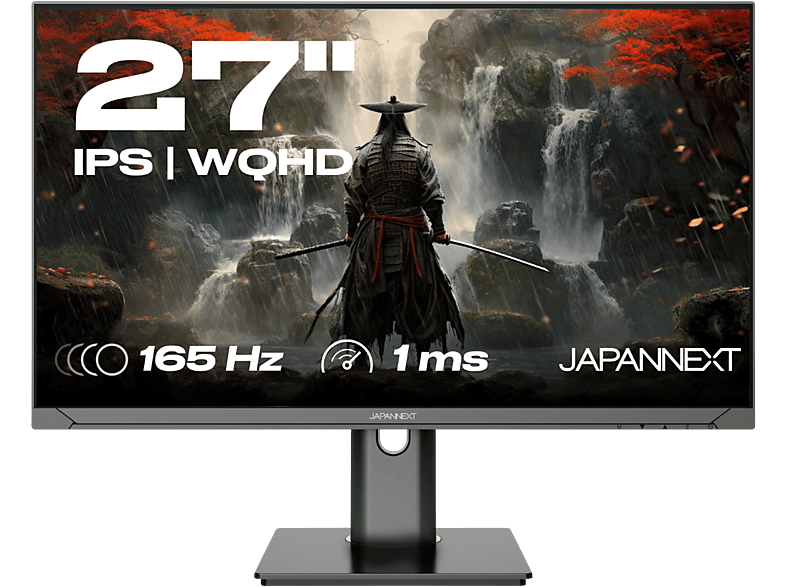 Monitor Gaming | JAPANNEXT JN-27IPS165WQHDR-HSP, 27,0 ", 2K UltraWide QHD, 1,0 ms, 10 | MediaMarkt