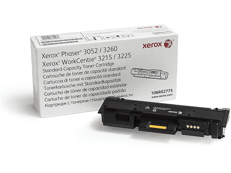 XEROX Nero 1500 Pagine per Phaser 3052 3260 WorkCentre 3215 3225 ...