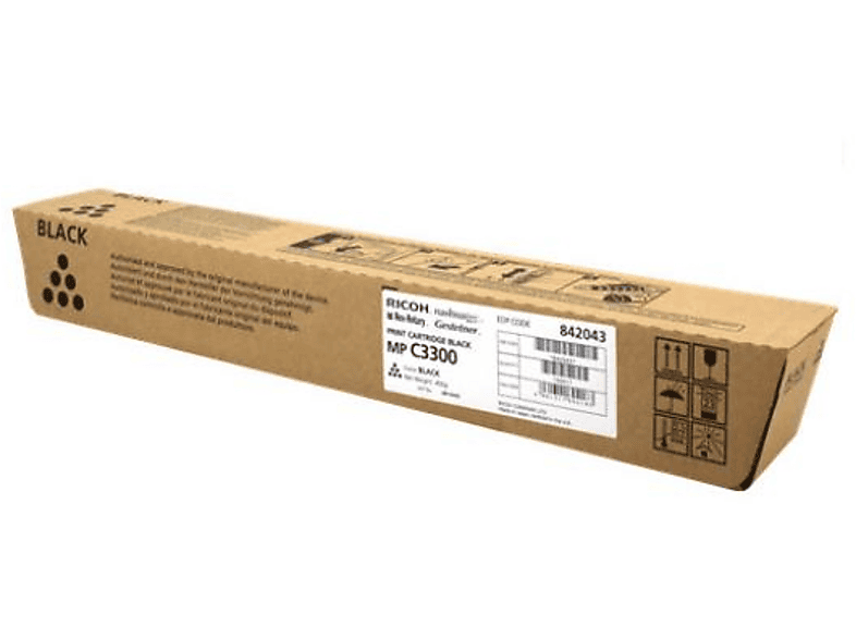 RICOH RICOH 841124,842043 Ricoh Toner MP C3300 schwarz Original Schwarz ...