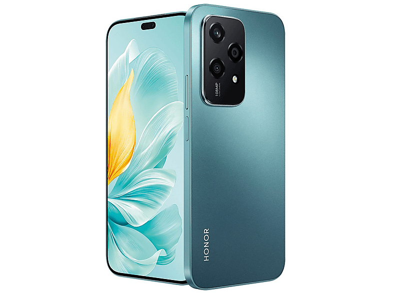 Móvil | HONOR 200 Lite 5G, Cian, 256 GB, 8 GB RAM, 6,7 ", AMOLED, 90 Hz, MediaTek, 6080, 4500 ...