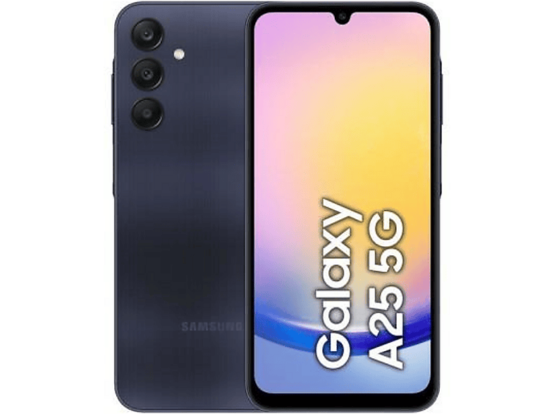 Móvil | SAMSUNG Galaxy A25 5G, Negro, Azul, 128 GB, 6 GB RAM, 6,5 ...