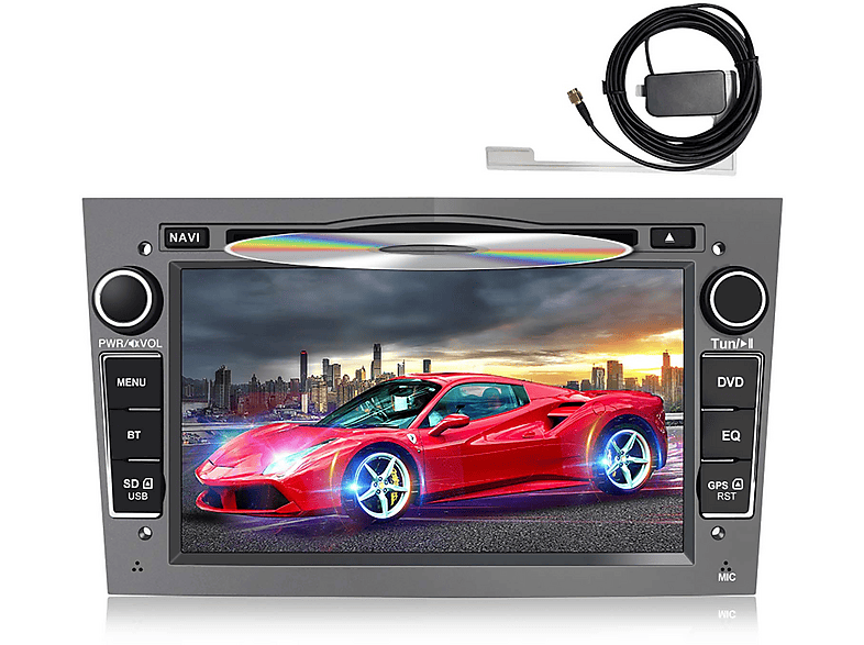 JUNSUN Opel Astra H Meriva DAB DVD CD Autoradio, DAB+, FM, Grey | SATURN