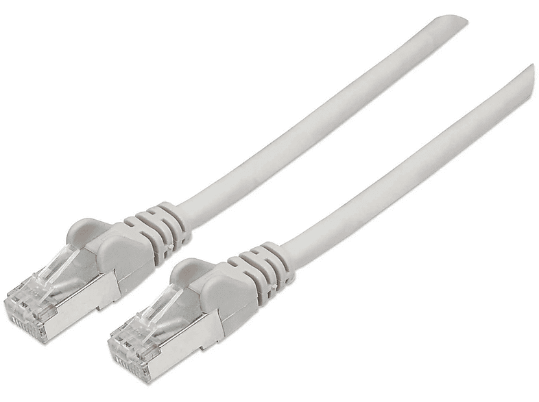 Cable de red | INTELLINET 740555, Cat-7, , Gris | MediaMarkt