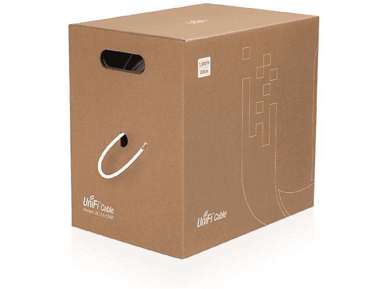 Cable de red | UBIQUITI UC-C6-CMP, Cat-6, , White | MediaMarkt
