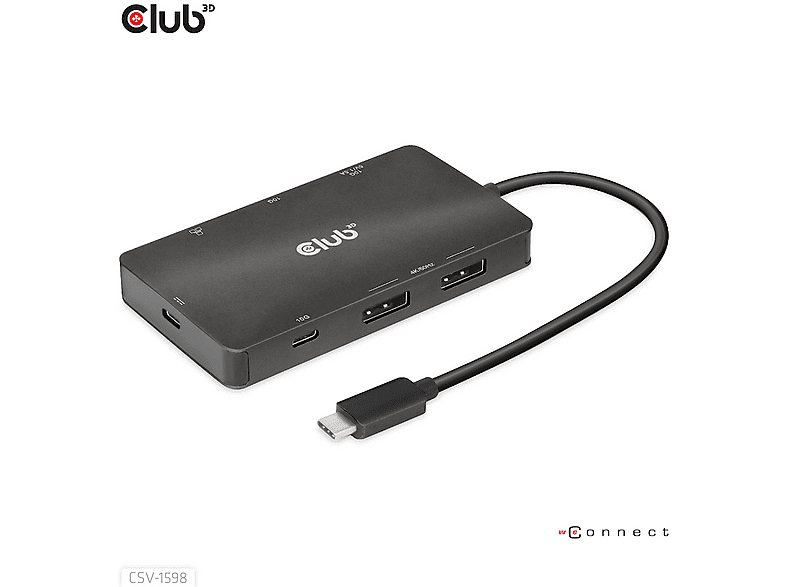 HUB USB CLUB3D CSV-1598 laptop dock/port replicator | MediaWorld.it