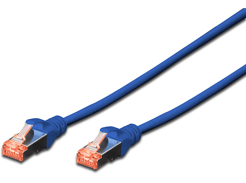 Cable de red | DIGITUS DK-1644-100/B, Cat-6, , Azul | MediaMarkt