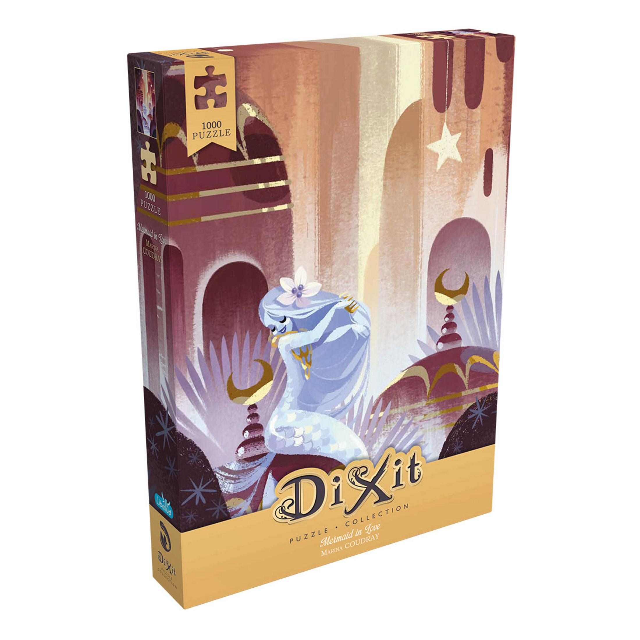 LIBELLUD LIBD1008 DIXIT PUZZLE-COL. MERMAID IN LOVE 1000 T. Puzzle ...