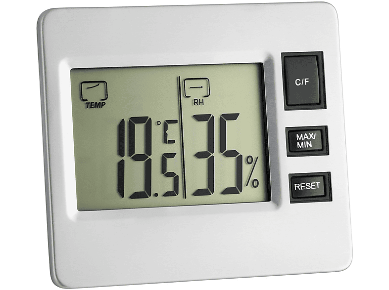 TFA 30.5028 DIGIT. THERMO-HYGROMETER Digitales Thermo-Hygrometer ...