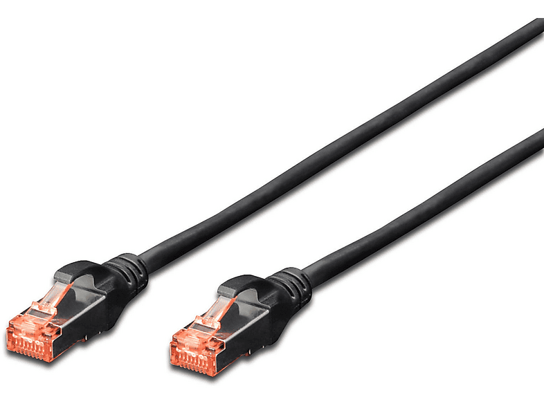 DIGITUS DK-1644-020/BL 2M SCHWARZ CAT 6 S-FTP PATCHKABEL, Patchkabel, 2 m | MediaMarkt