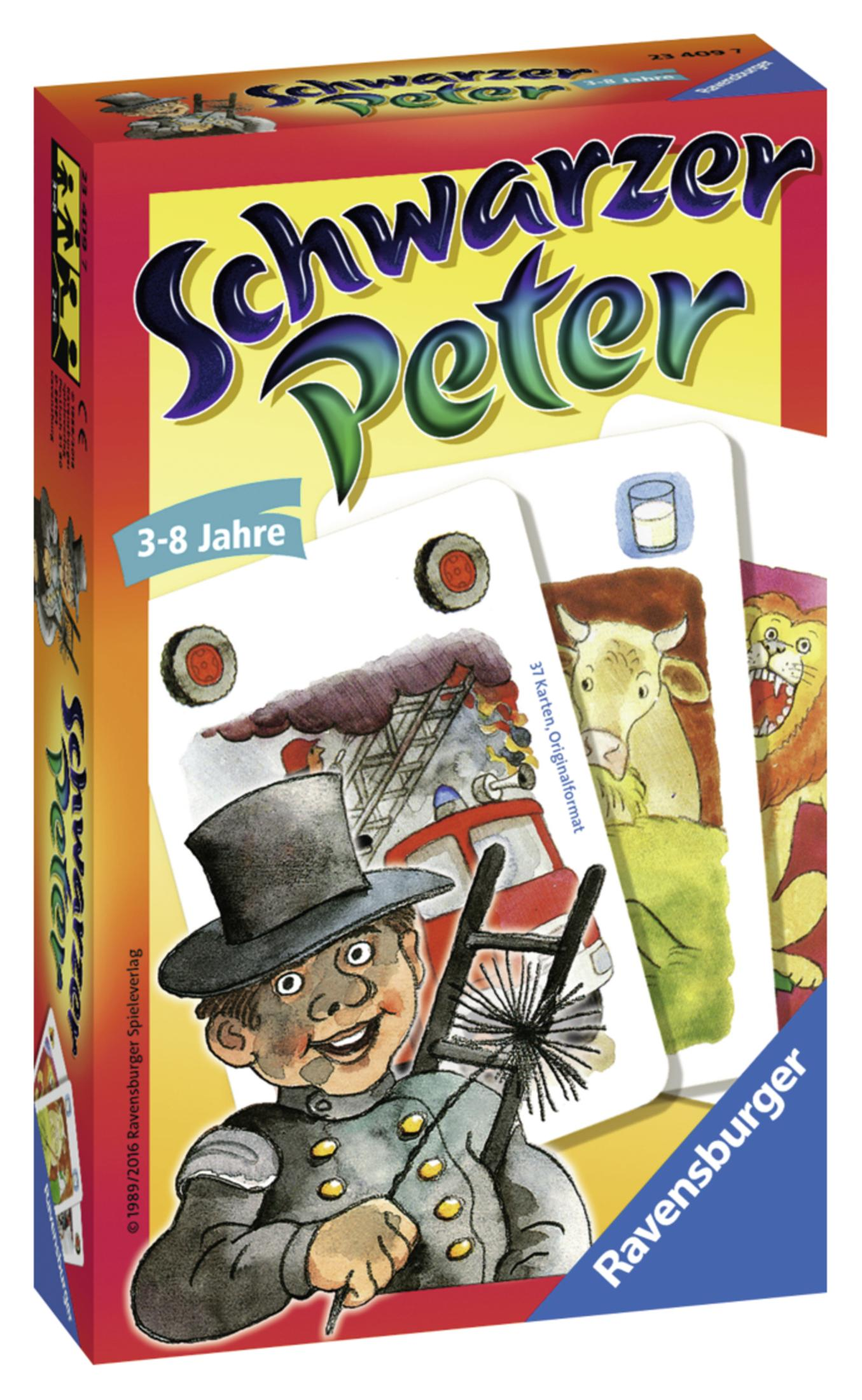 RAVENSBURGER 23409 SCHWARZER PETER Kartenspiel Mehrfarbig | MediaMarkt