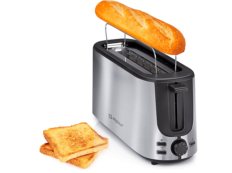 ALPINA MEABR3540/008 Toaster Grijs | MediaMarkt