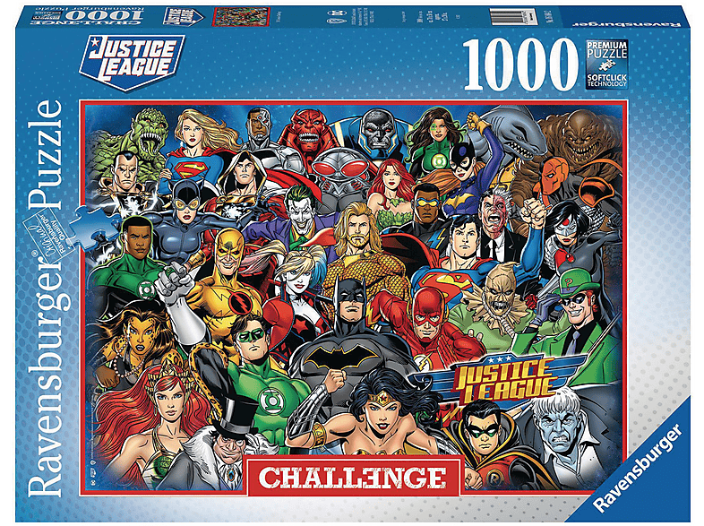 RAVENSBURGER 16884 CHALLENGE DC COMICS Erwachsenenpuzzle | MediaMarkt