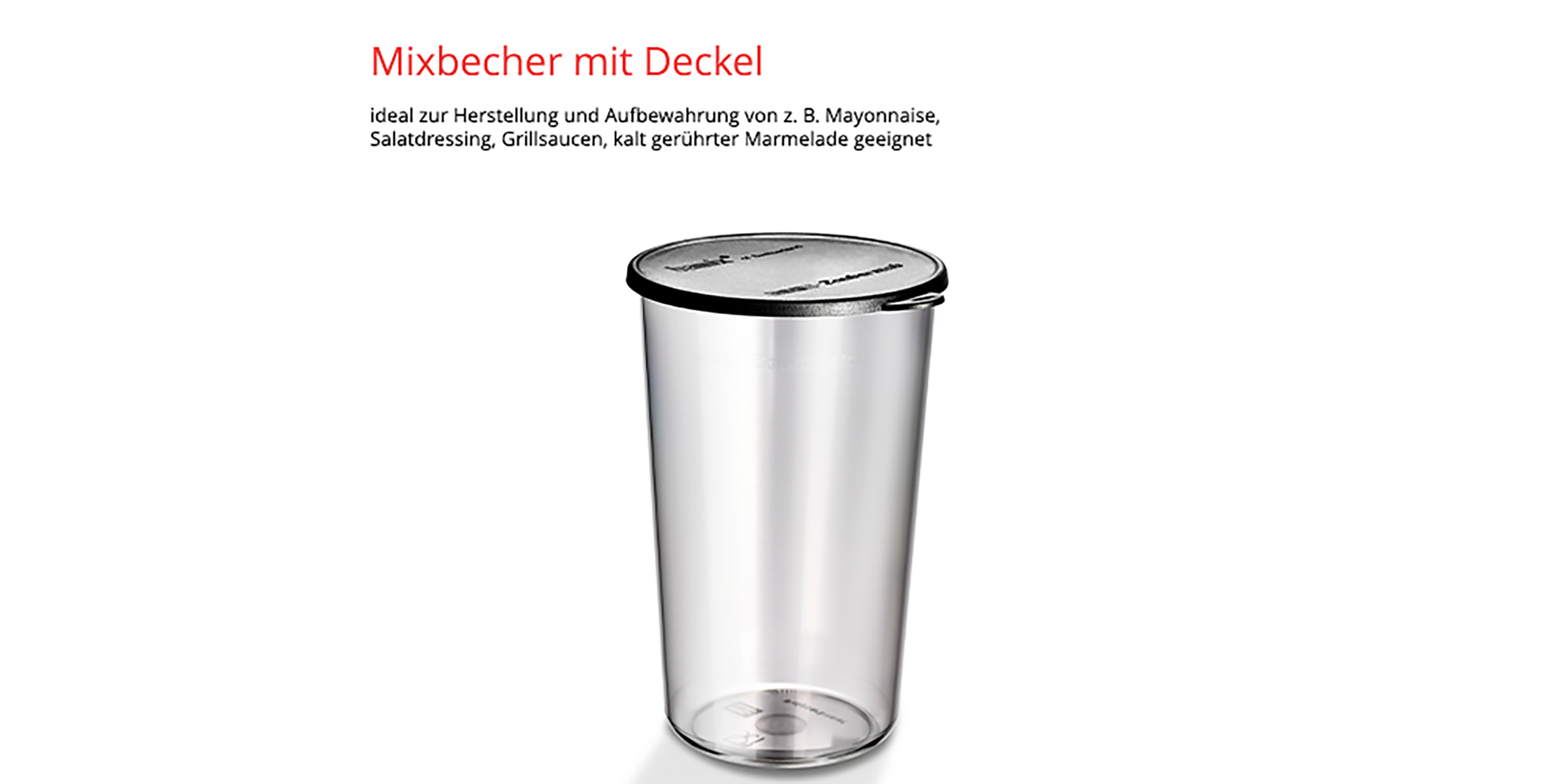 ESGE-ZAUBERSTAB 7126 MIXBECHER Messbecher Transparent | SATURN