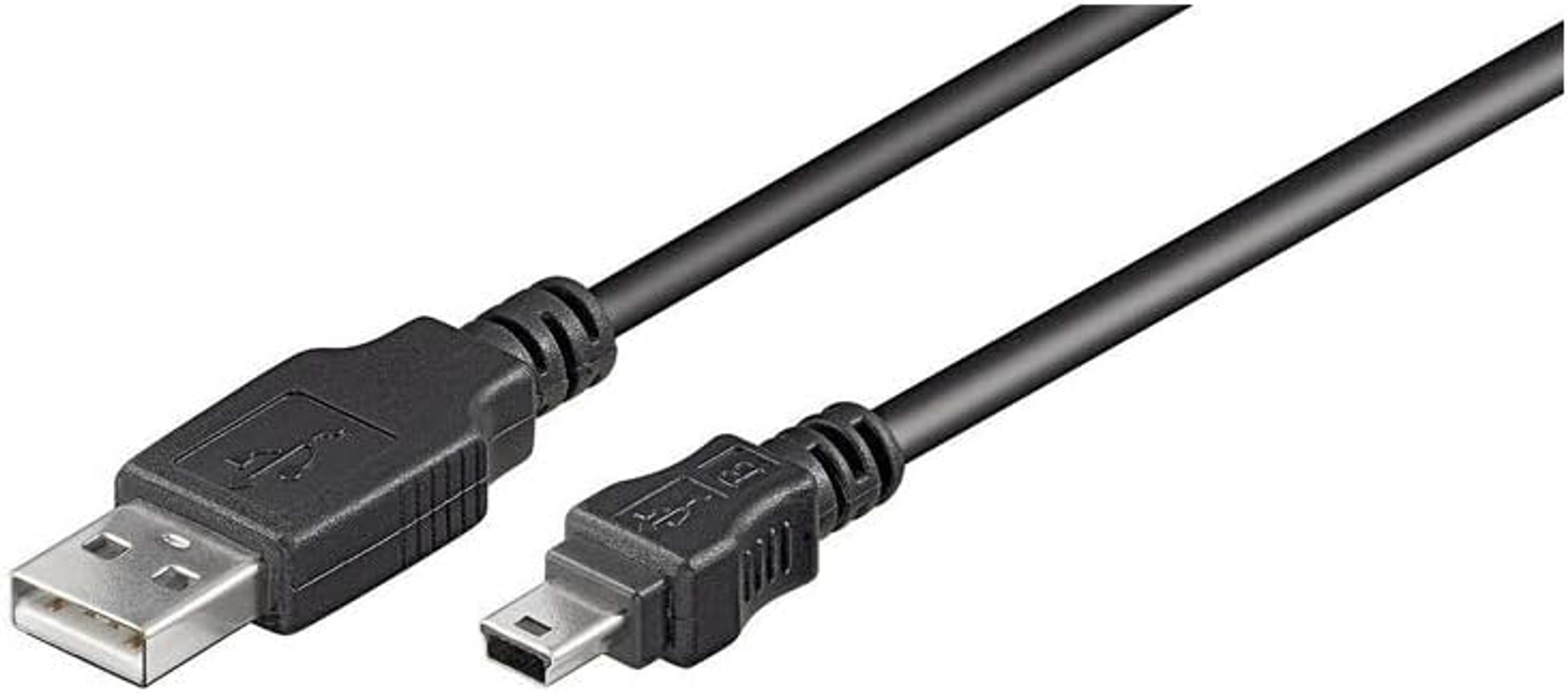 GOOBAY 50767 USB MINI-B 5 PIN SCHWARZ 1.8M, Kabel, 1,8 m | MediaMarkt