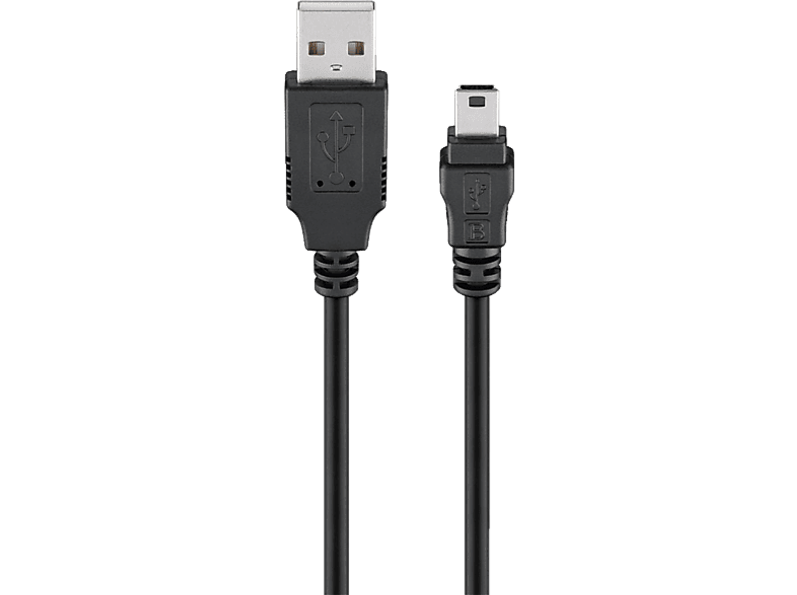 GOOBAY 50767 USB MINI-B 5 PIN SCHWARZ 1.8M, Kabel, 1,8 m | MediaMarkt