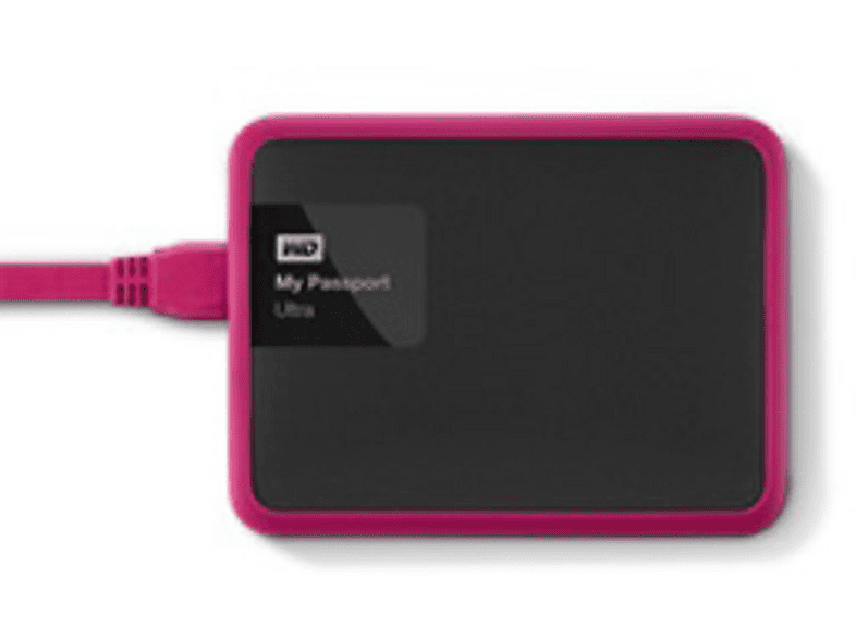 WD WDBZBY0000NPM-EASN GRIP PACK 1TB FUCHSIA, Festplattenhalterung, 2,5 ...