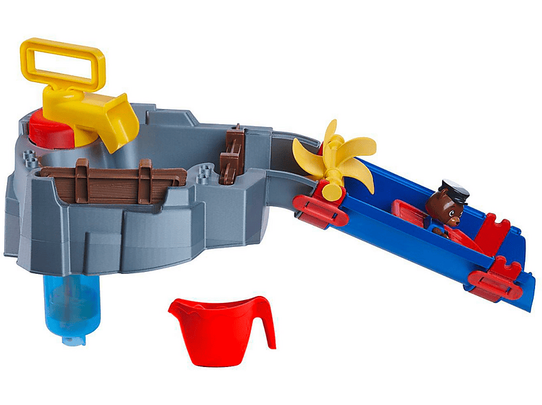 AQUAPLAY 8700001301 AQUAPLAY SPLOSHY MOUNTAIN Wasserspielset Blau ...