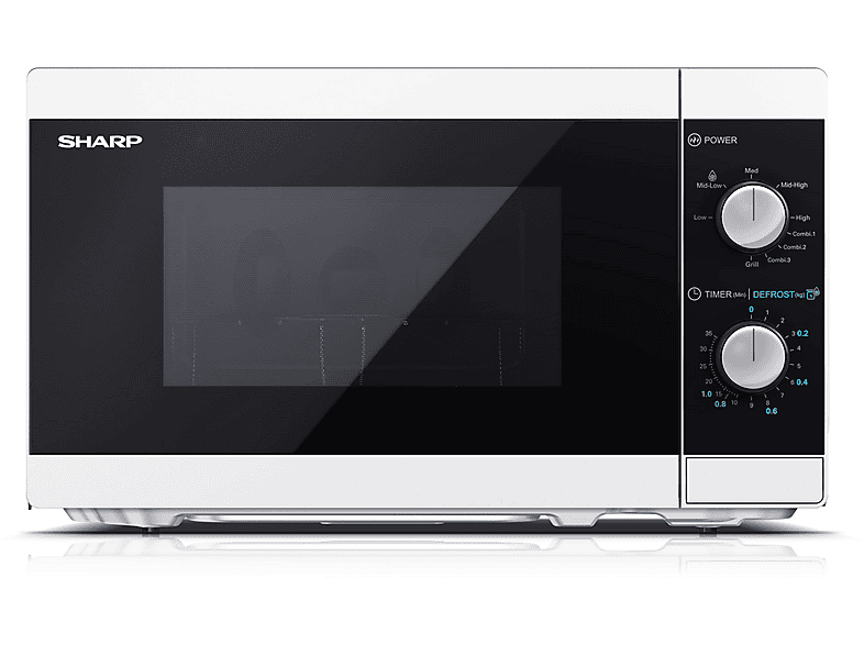 SHARP YC-MG01E-W Mikrowelle (800 Watt) | MediaMarkt