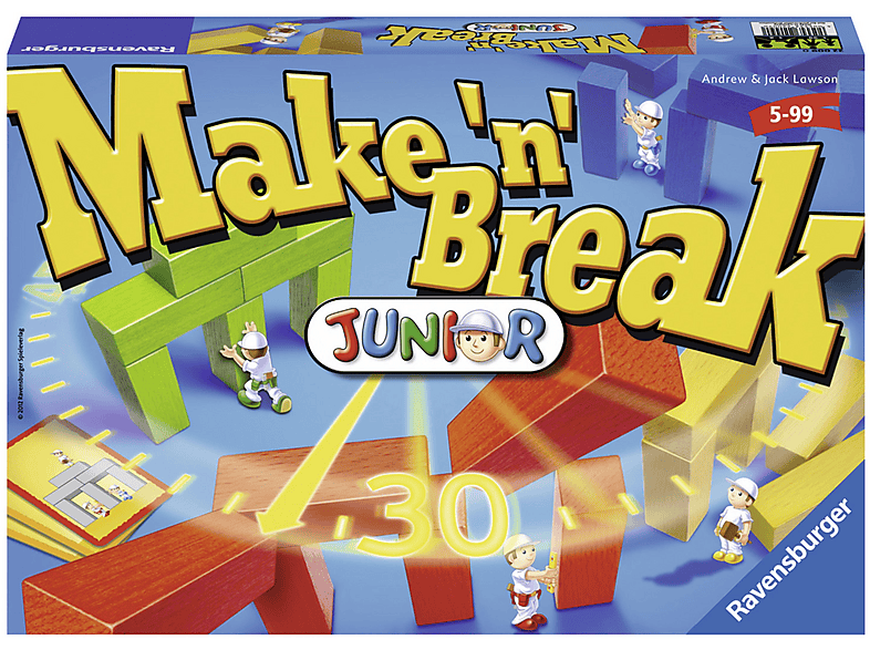 Gra planszowa RAVENSBURGER Make 'n' Break Junior | sprawdź cenę i ...