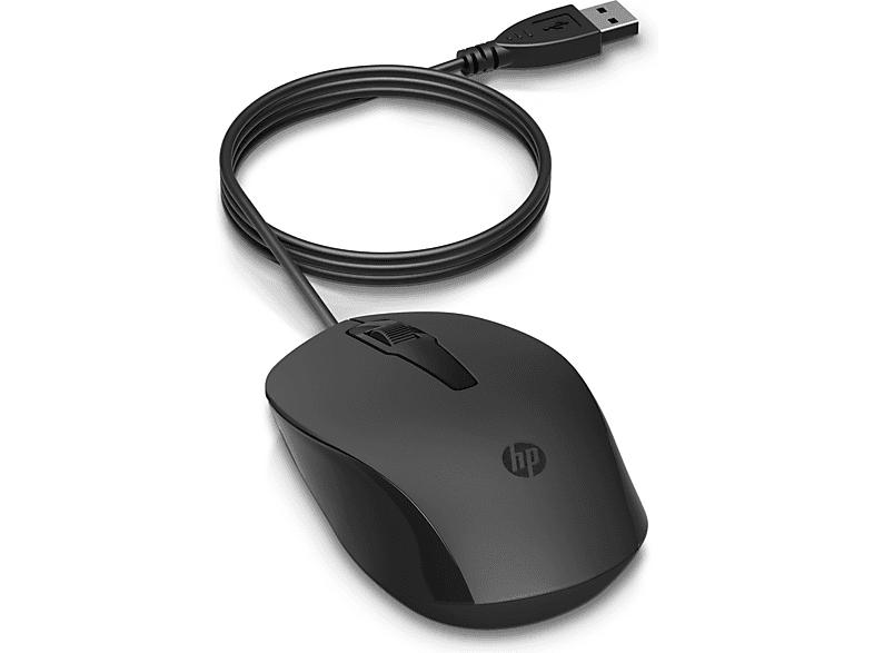 Ratón con cable | HP 150 Wired Mouse, USB Typ-A, 1600 ppp, Negro ...