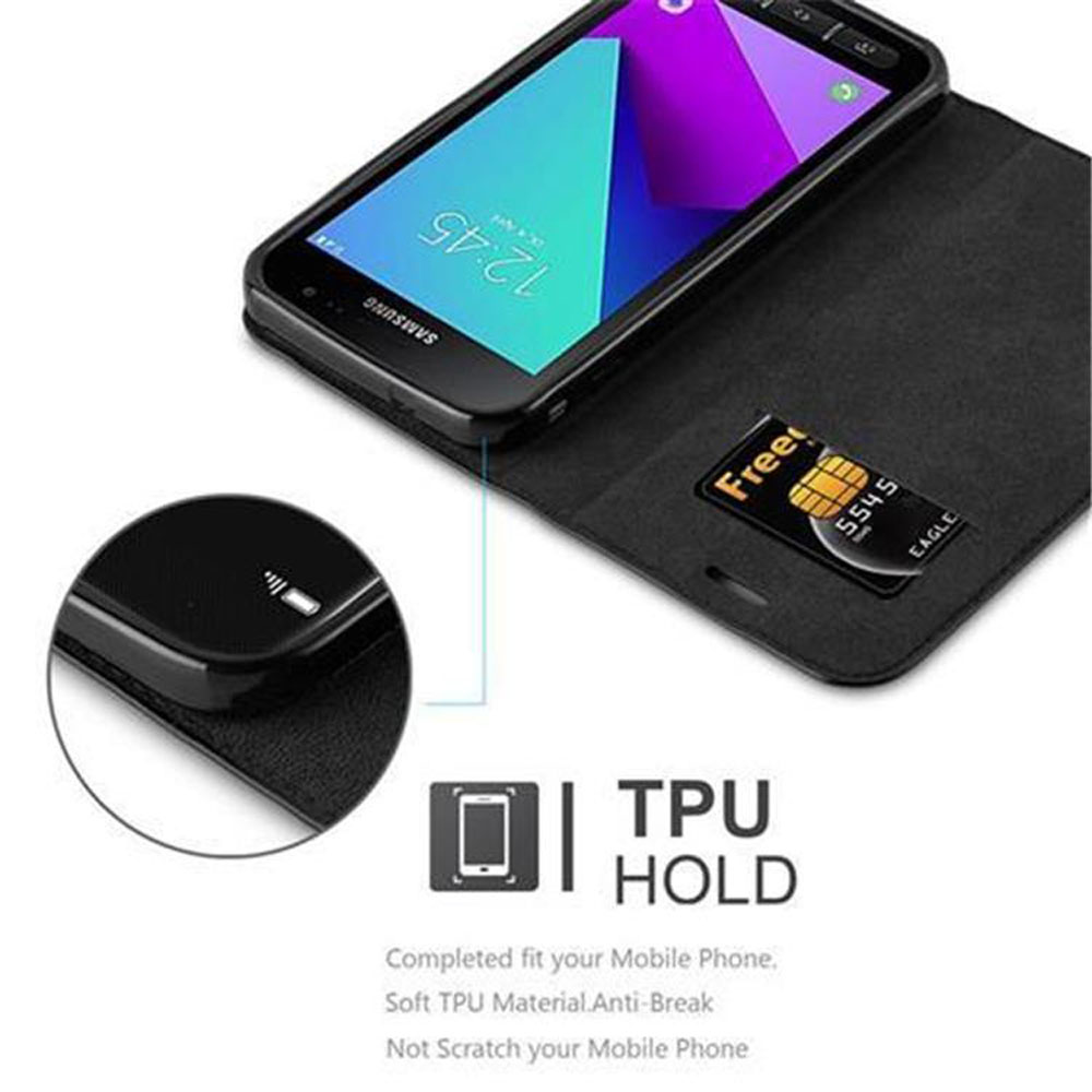 CADORABO Hülle Invisible Magnet Book Case Style, Bookcover, Samsung ...